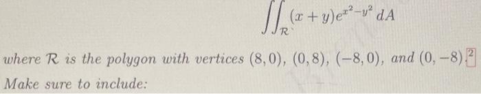 Solved if possible please do all. Evaluate the integral | Chegg.com