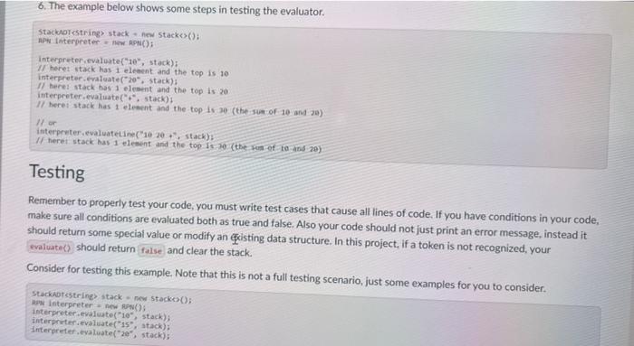 Solved I just need the test cases for stack.java and | Chegg.com