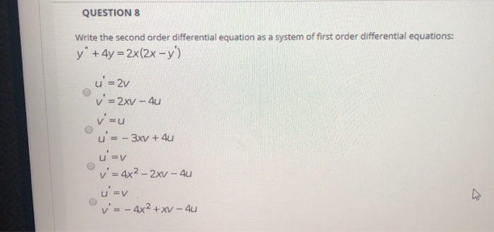 Solved QUESTION 1 Find all equilibrium points of the given | Chegg.com