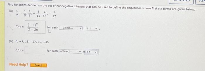 Solved As Find Functions Defined On The Set Of Nonnegative