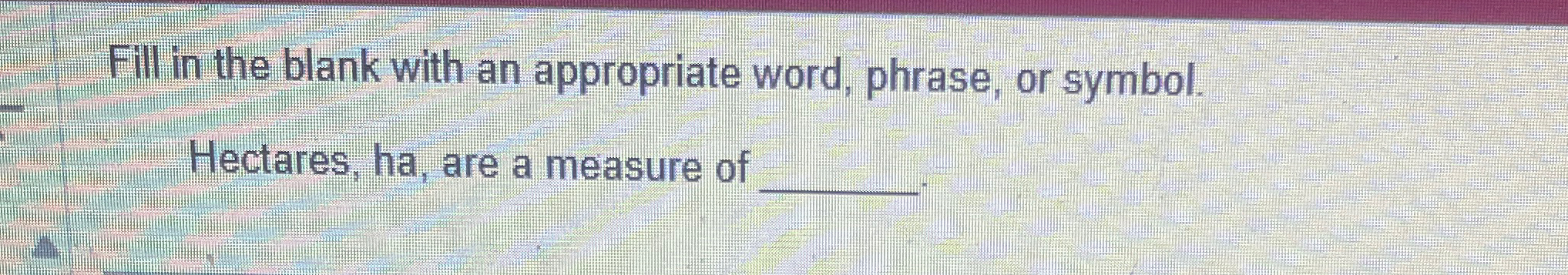 Solved Fill in the blank with an appropriate word, phrase, | Chegg.com