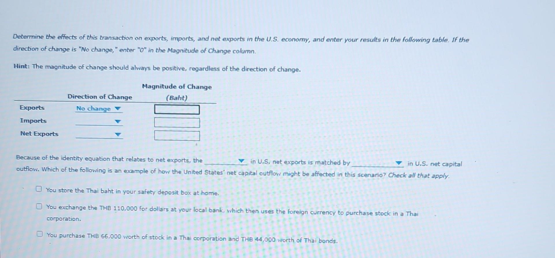 Solved 4. Net capital outflow and net exports An open | Chegg.com