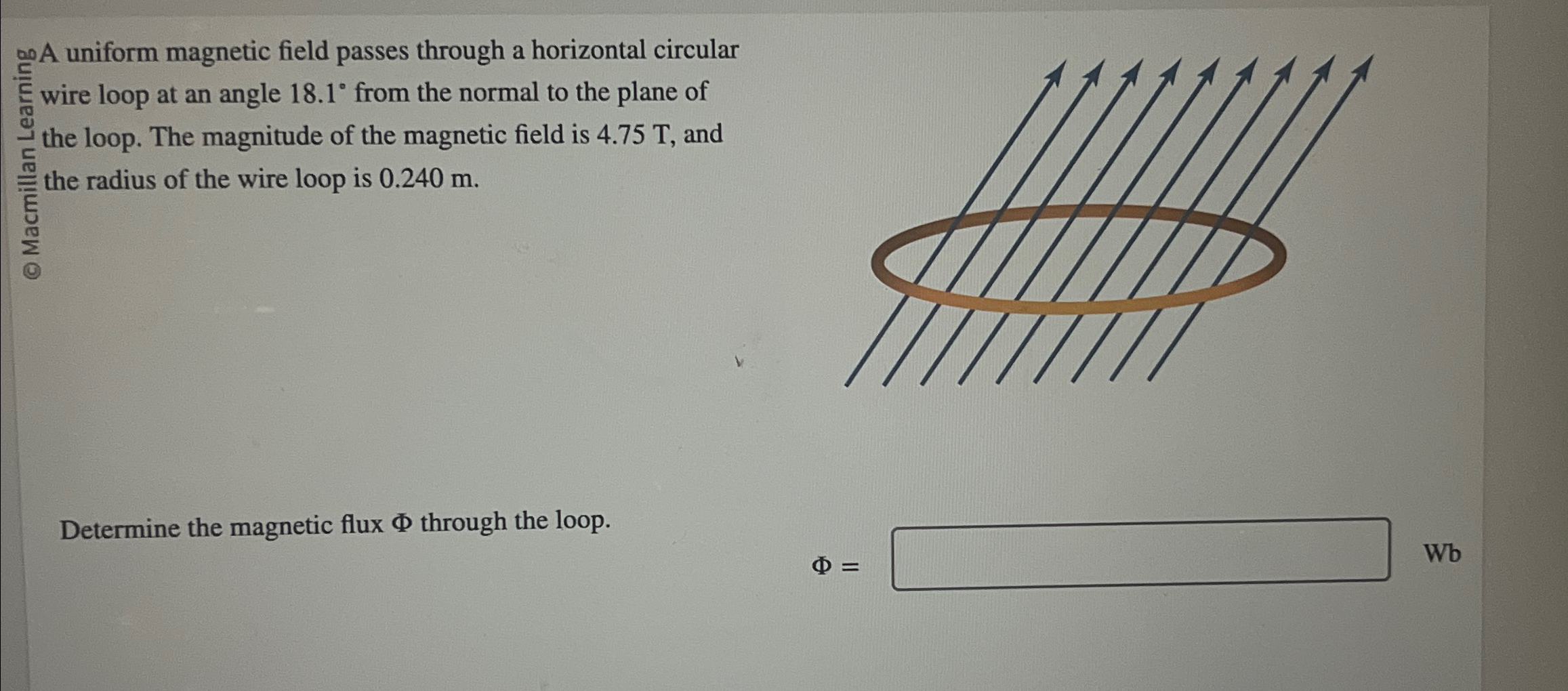 Solved Do A uniform magnetic field passes through a | Chegg.com