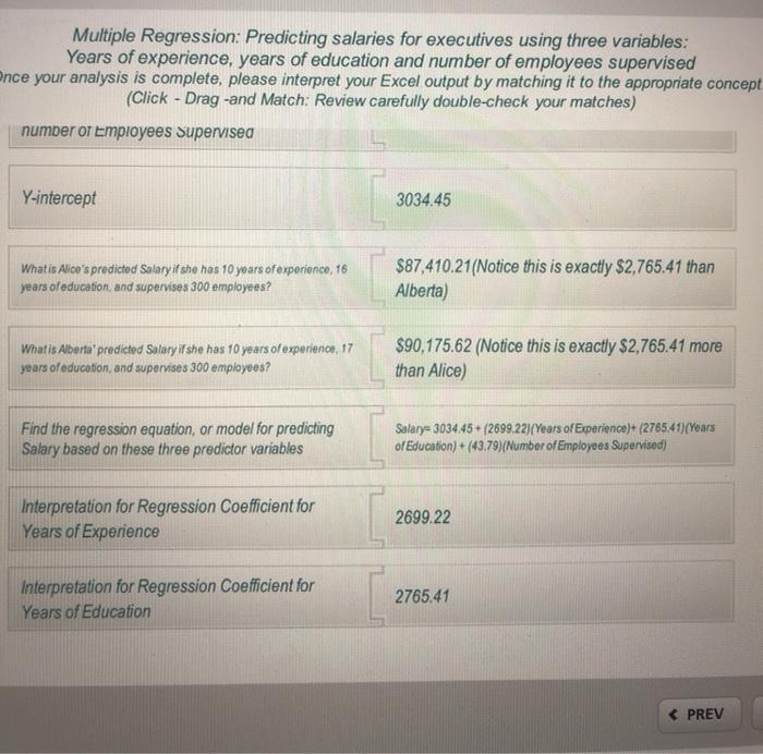 Multiple Regression Predicting Salaries For