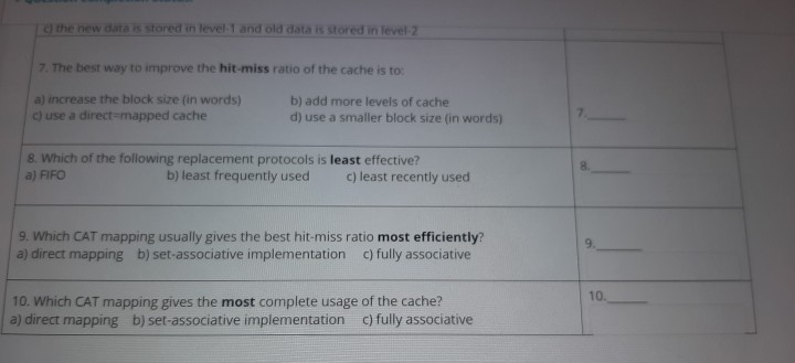 Solved Question Completion Status: QUESTION 2 Performance | Chegg.com