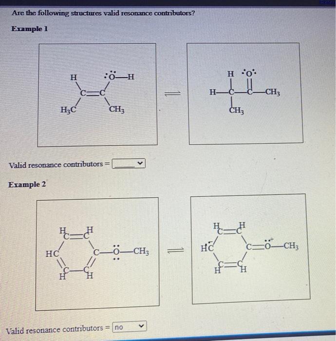 Solved Draw the contributing structure that results from | Chegg.com