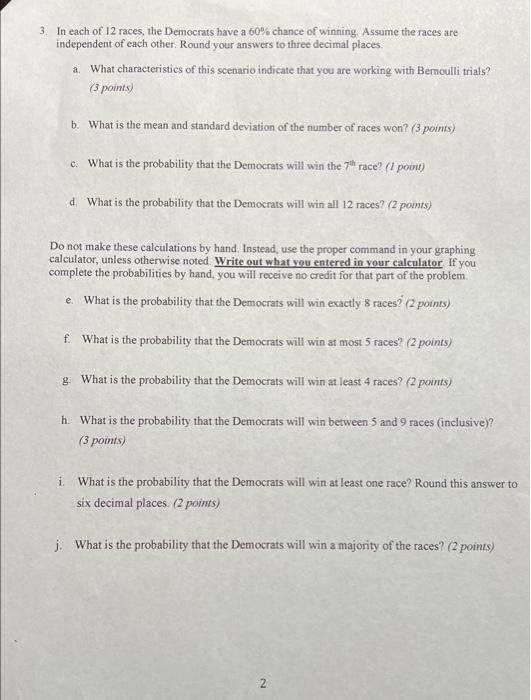 Solved Directions: On a separate sheet of paper, write out | Chegg.com