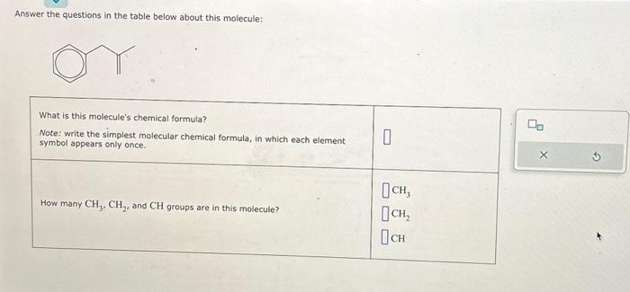 Solved Answer the questions in the table below about this | Chegg.com