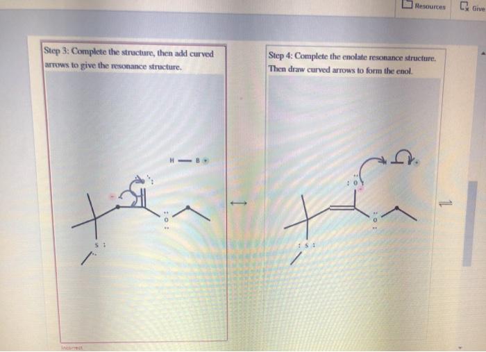 Solved Complete the curved arrow pushing mechanism for the | Chegg.com