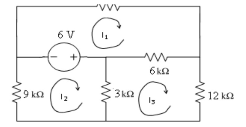 Use mesh analysis to find the currents | Chegg.com Use mesh analysis to find the currents | Chegg.com