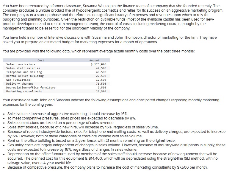 Solved 1. ﻿Based on the preceding information, what is the | Chegg.com