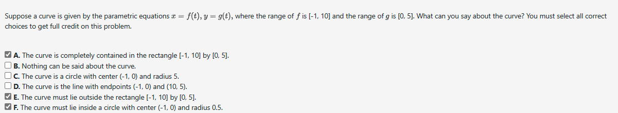 Solved Suppose a curve is given by the parametric equations | Chegg.com