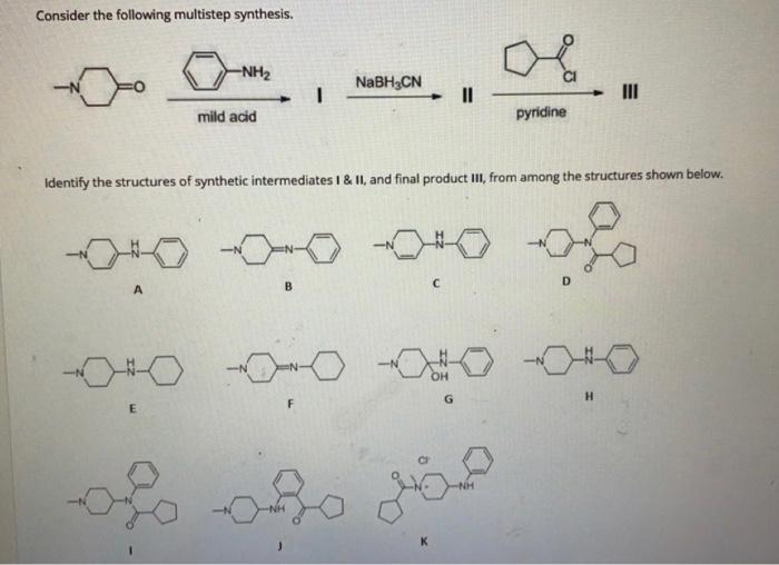 Solved Consider the following multistep synthesis. -NH2 | Chegg.com
