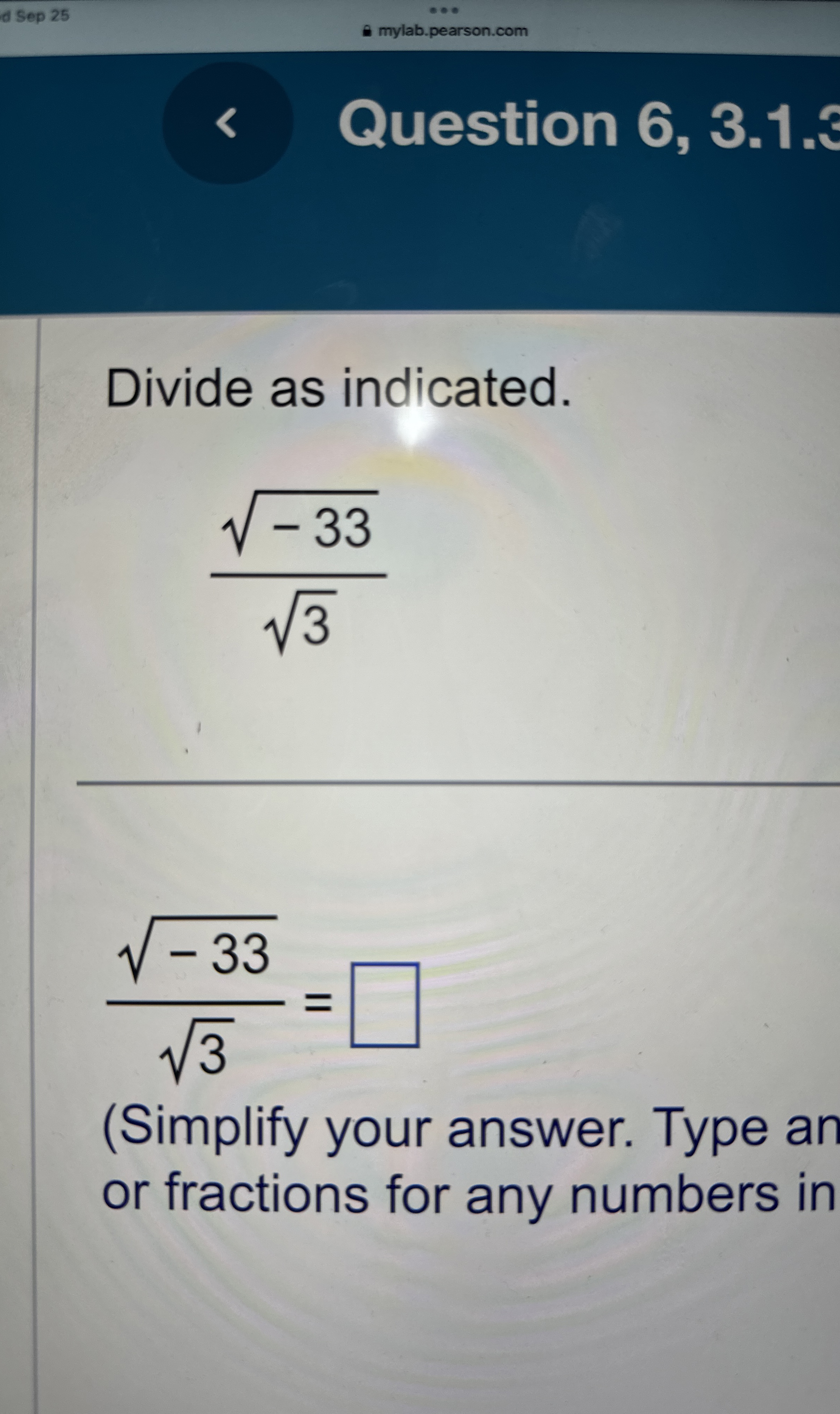 Solved Divide as indicated.-33232-33232=(Simplify your | Chegg.com