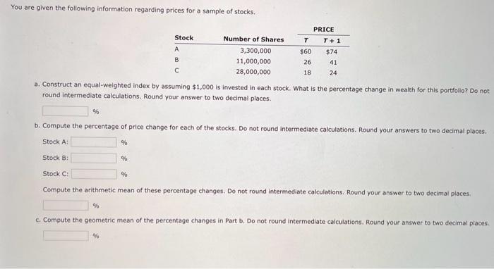 Solved You are given the following information regarding | Chegg.com