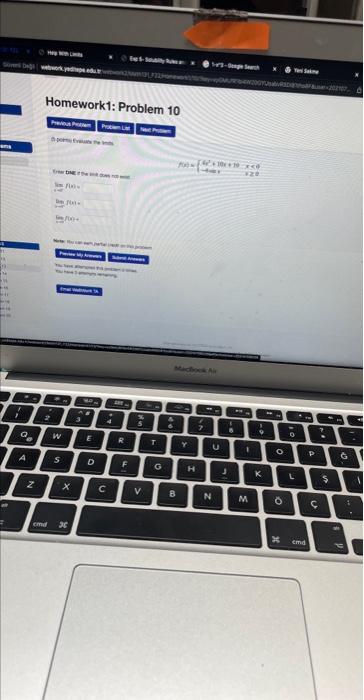 Solved Homework1: Problem 10Homework1: Problem (5 points) | Chegg.com