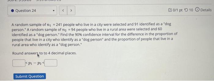 Solved Consider two independent binomial experiments, In the | Chegg.com