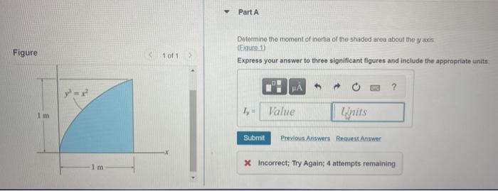 Solved Defermine the moment of inerta of the shaded area | Chegg.com