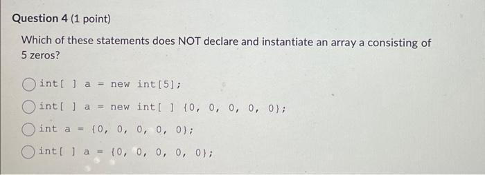 Solved The method greeter is defined like this: public | Chegg.com