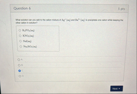 Solved Question 61 ﻿ptsWhat solvion can you add to the | Chegg.com