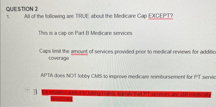 Solved QUESTION 2 1. All of the following are TRUE about the | Chegg.com