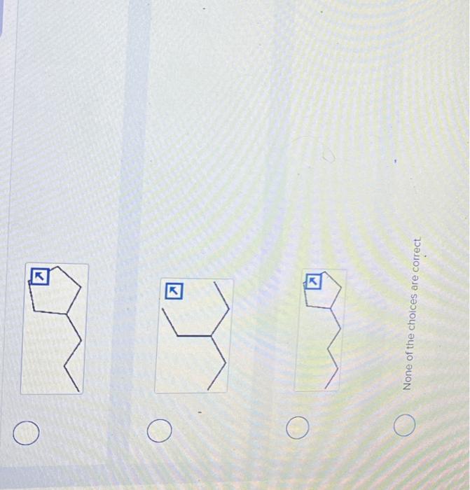 Solved What is the structure of butylcyclopentane? Multiple | Chegg.com