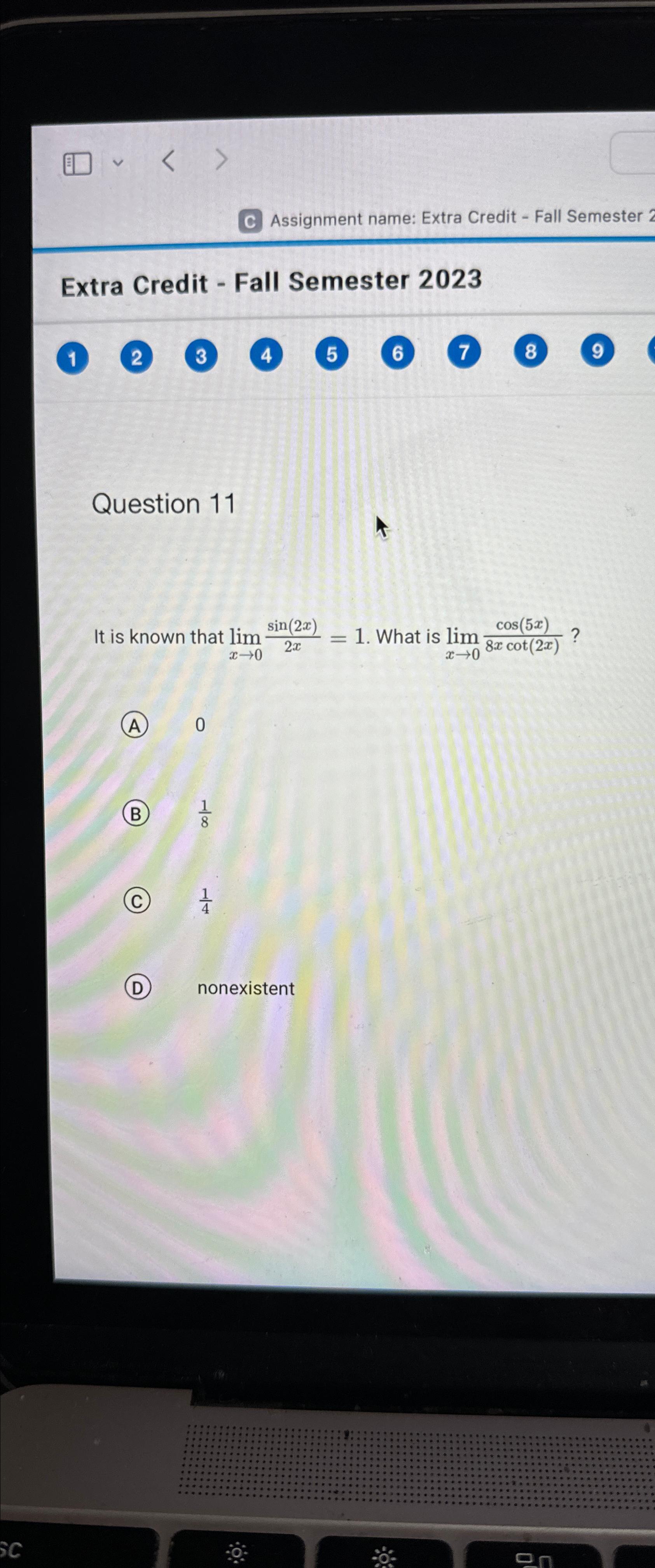 Solved Assignment name: Extra Credit - ﻿Fall SemesterExtra | Chegg.com