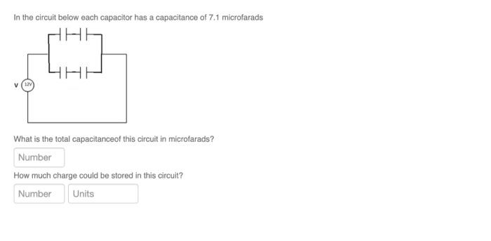 Solved In the circuit below each capacitor has a capacitance | Chegg.com