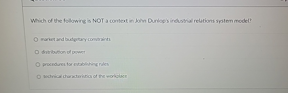 Solved Which of the following is NOT a context in John | Chegg.com