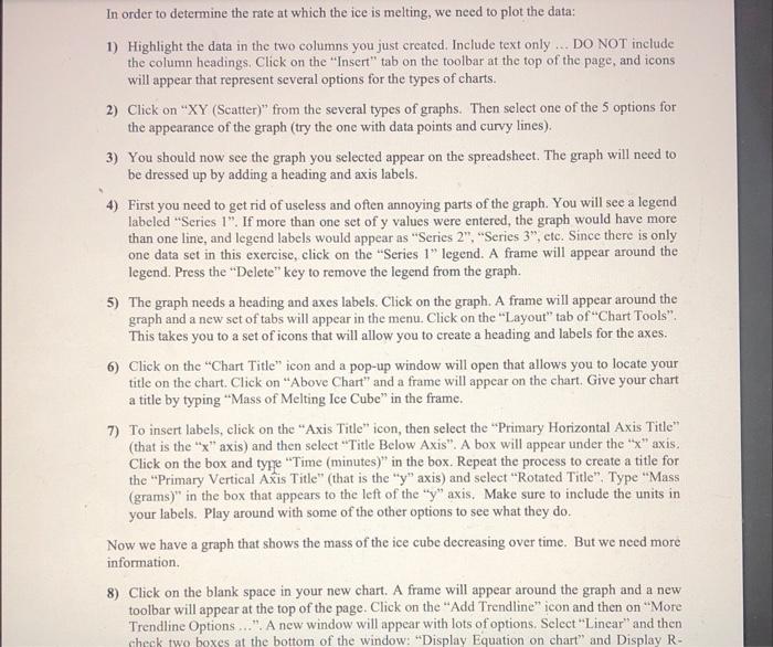 Solved Part A: MANUAL GRAPHING 1. Graph #1: PLOTTING A LINE | Chegg.com