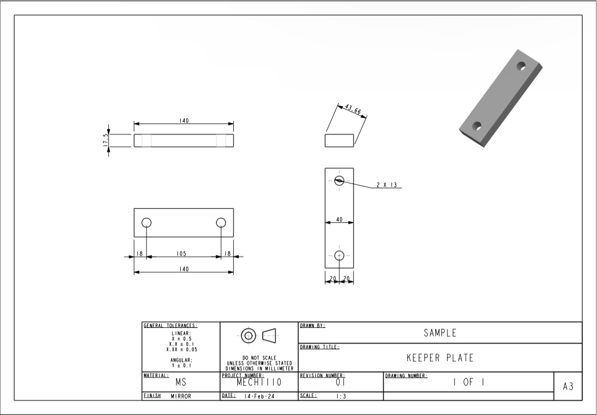 [Solved]: Identify the 5 errors in this detailed drawing.