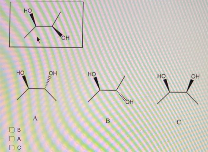 Solved consider the diol that is shown in the box. which | Chegg.com