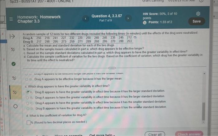 Solved I cant seem to get the right number when calculating | Chegg.com