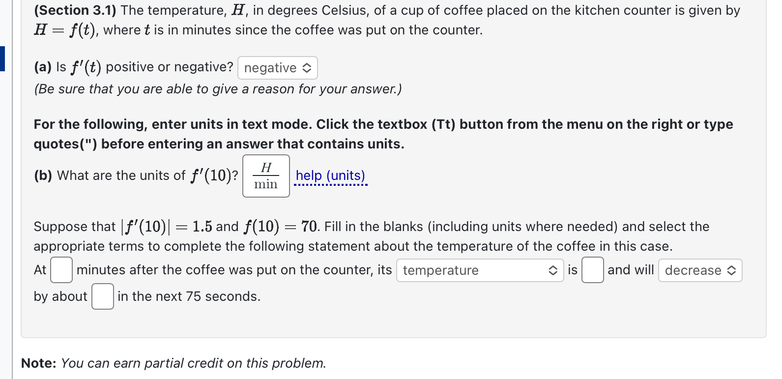 Solved (Section 3.1) ﻿Use linear approximation to | Chegg.com