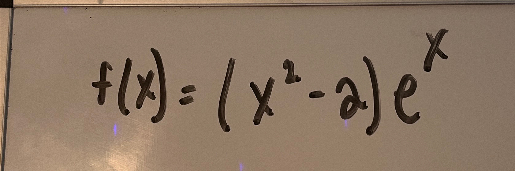Solved f(x)=(x2-2)ex ﻿find the first derivative | Chegg.com