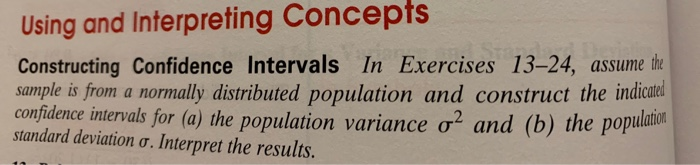 Solved Using and Interpreting Concepts Constructing | Chegg.com Solved Using and Interpreting Concepts Constructing | Chegg.com