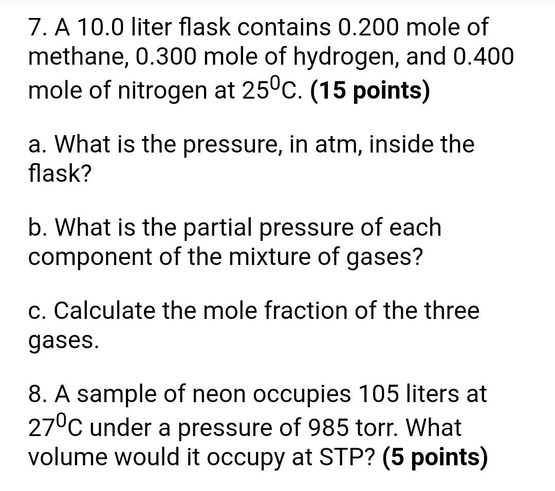 Solved ANSWER THE FOLLOWING PROBLEMS INDIVIDUALLY. UPLOAD | Chegg.com