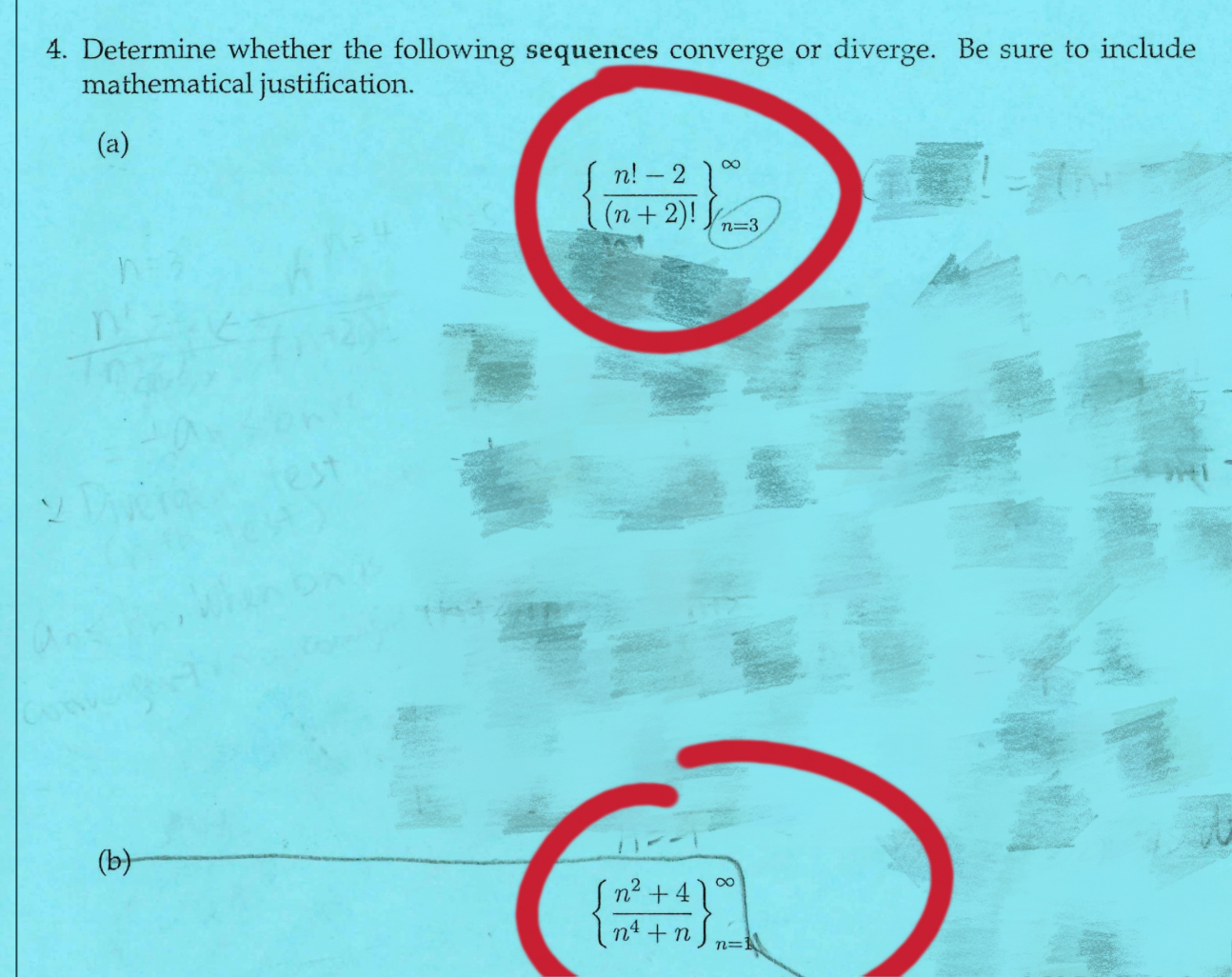 Solved Determine Whether The Following Sequences Converge Or 8780