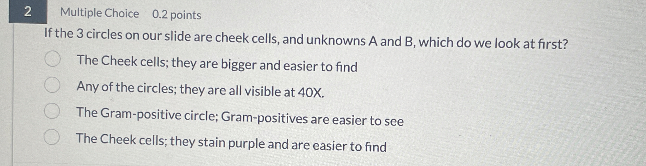 2Multiple Choice0.2 ﻿pointsIf the 3 ﻿circles on our | Chegg.com