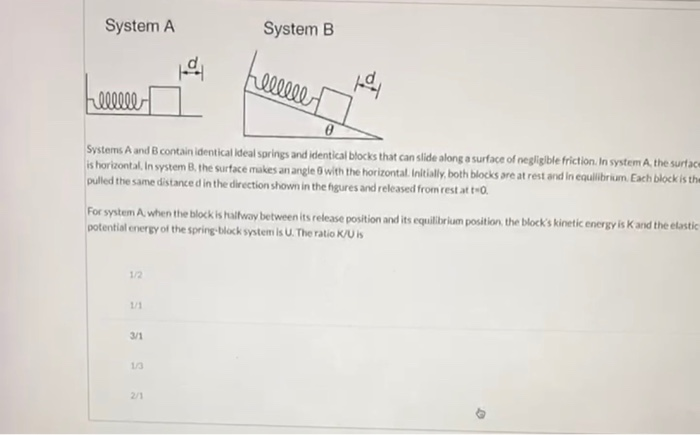 Solved System A System B 100000 - hellele o Systems A and B | Chegg.com