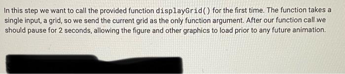 Solved In matlab language how would i display grid and pause | Chegg.com