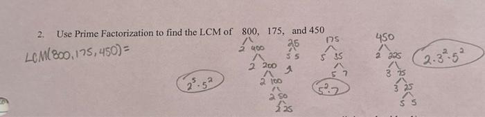 Solved i know how to do prime factorization but i dont know | Chegg.com