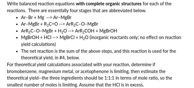 Solved Write balanced reaction equations with complete | Chegg.com