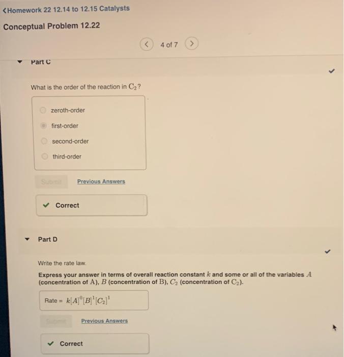 Solved 4 of 7 Constants I Periodic Table The relative rates | Chegg.com