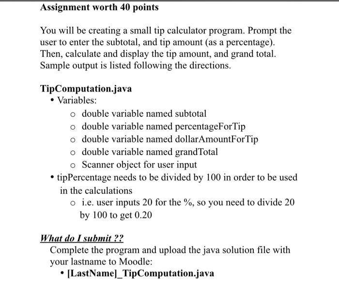 Solved 1 Java Code For This Program The Program Should Run 9403