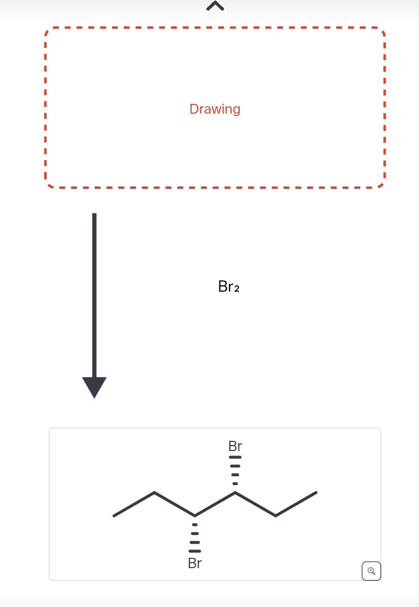 Solved Draw the starting structure that would lead to the | Chegg.com