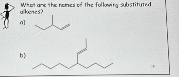 Solved What are the names of the following substituted | Chegg.com