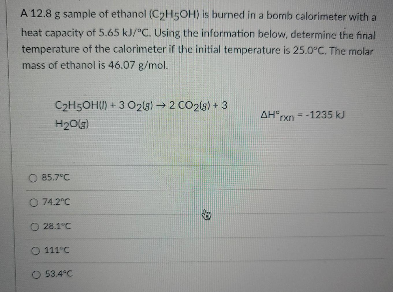 Solved A 6.55 g sample of aniline (C6H5NH2, molar mass = | Chegg.com