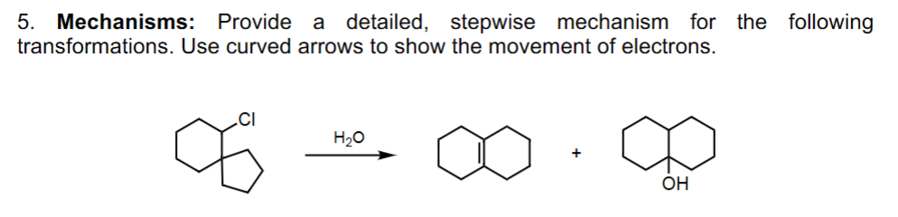 Solved Mechanisms: Provide a detailed, stepwise mechanism | Chegg.com