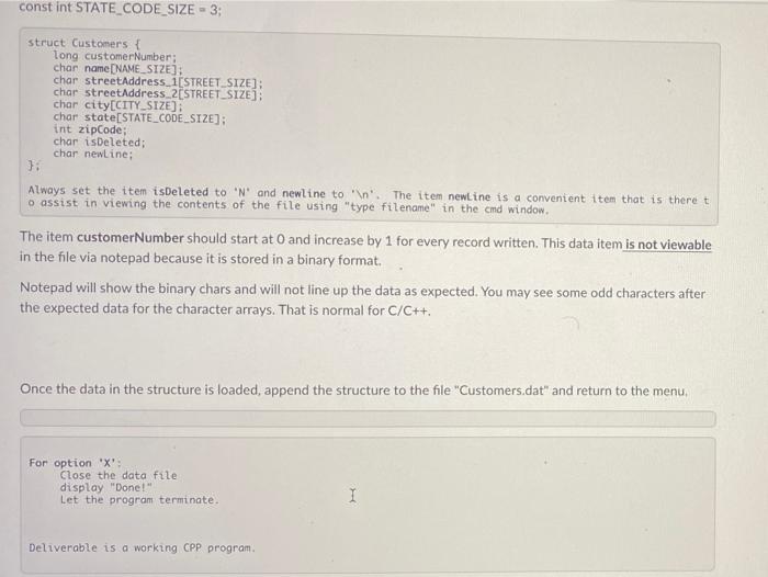 Solved This program will store structure data in a file | Chegg.com